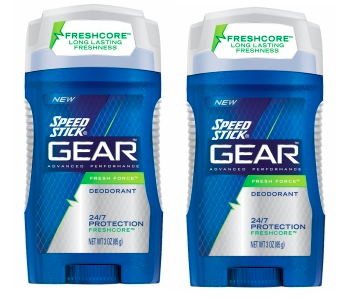 Rite Aid: 2 FREE Speed Stick GEAR Deodorants (Starting 12/28 - Print ...