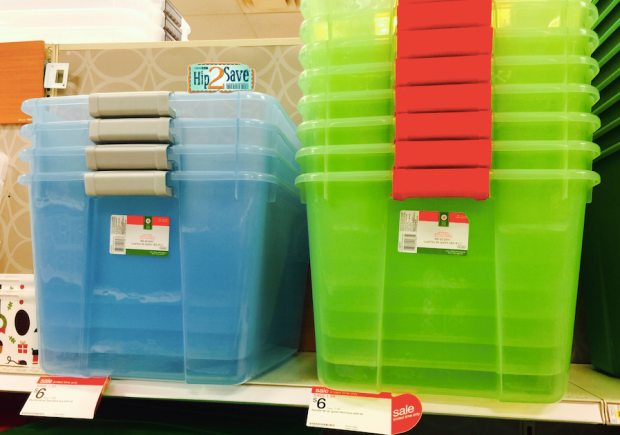 Target: Holiday Storage Bins as Low as $4.80