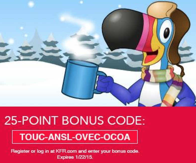 Kellogg's Family Rewards: Earn 25 More Points