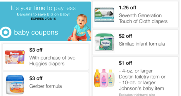 Target: New Baby Mobile Coupons (Save on Huggies, Gerber Formula ...
