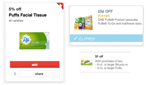 Target: Puffs Facial Tissues 10-Packs Only $4.65 (Just 47¢ Per Box ...