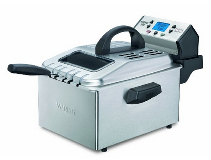 Amazon: Highly Rated Waring Pro Professional Deep Fryer in Brushed ...