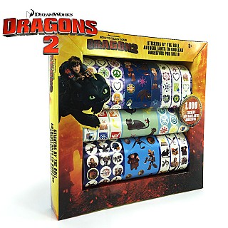 How To Train Your Dragon 2 Stickers 1,000ct ONLY $1.98 Shipped (Fun for ...