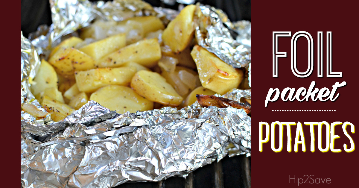 Easy Foil Packet Potatoes on the Grill (Great Recipe Idea for Camping ...