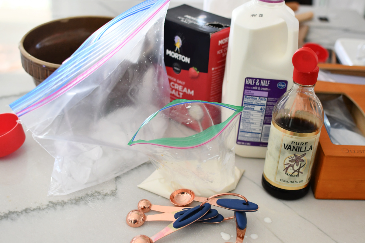 How to Make Ice Cream In a Bag | Hip2Save