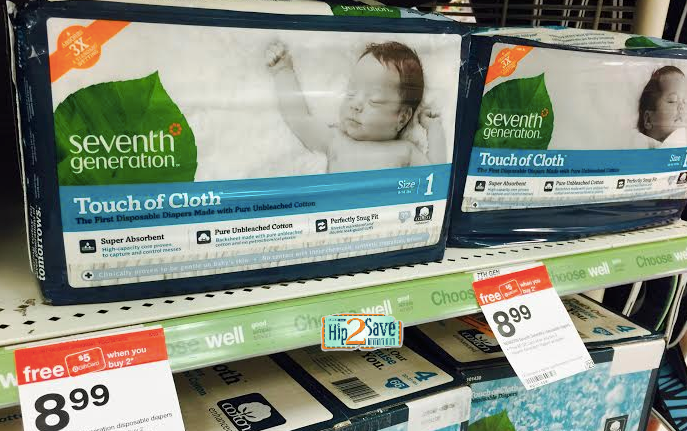 Target: Nice Deal on Seventh Generation Diapers