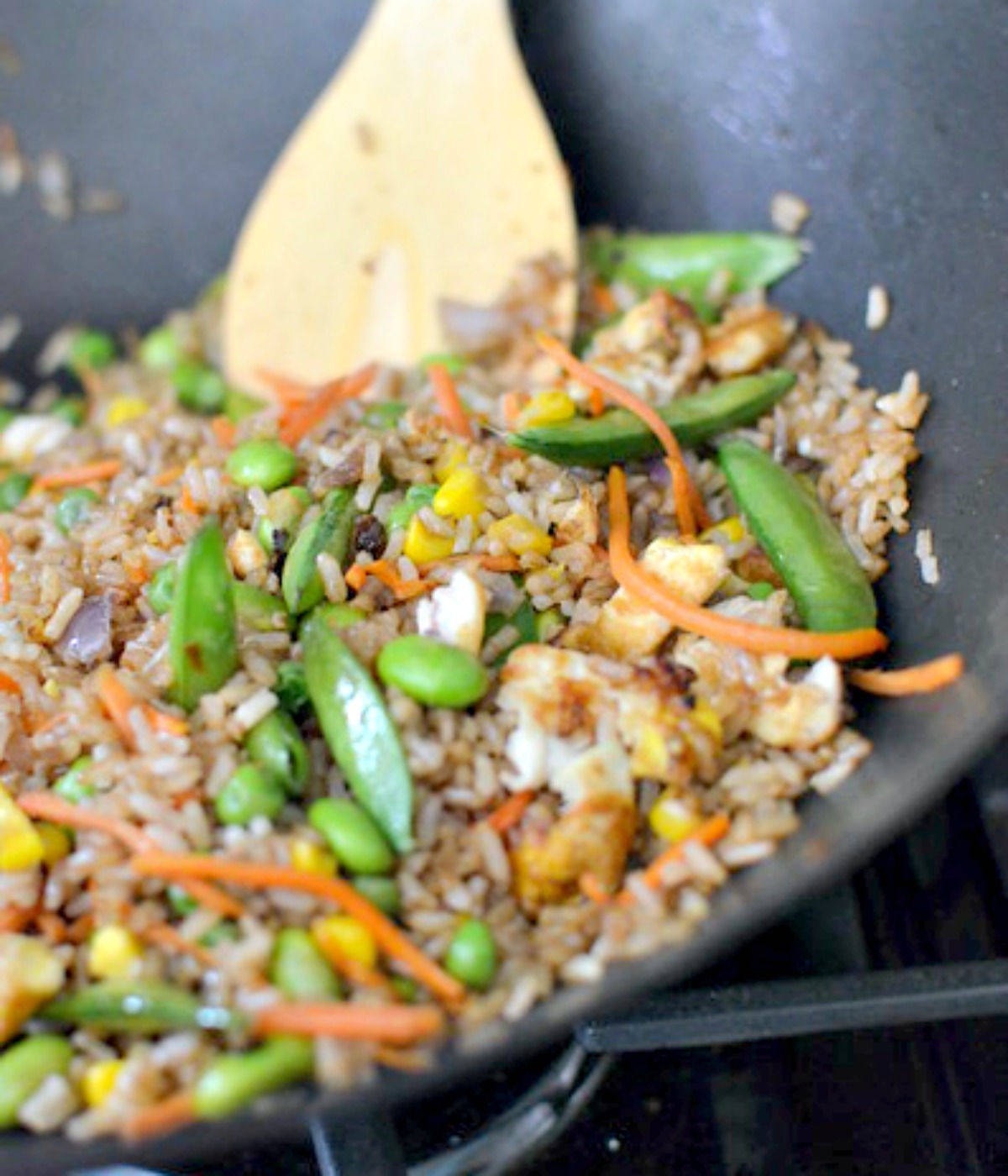 Easy Homemade Veggie Fried Rice Recipe | Meatless Monday