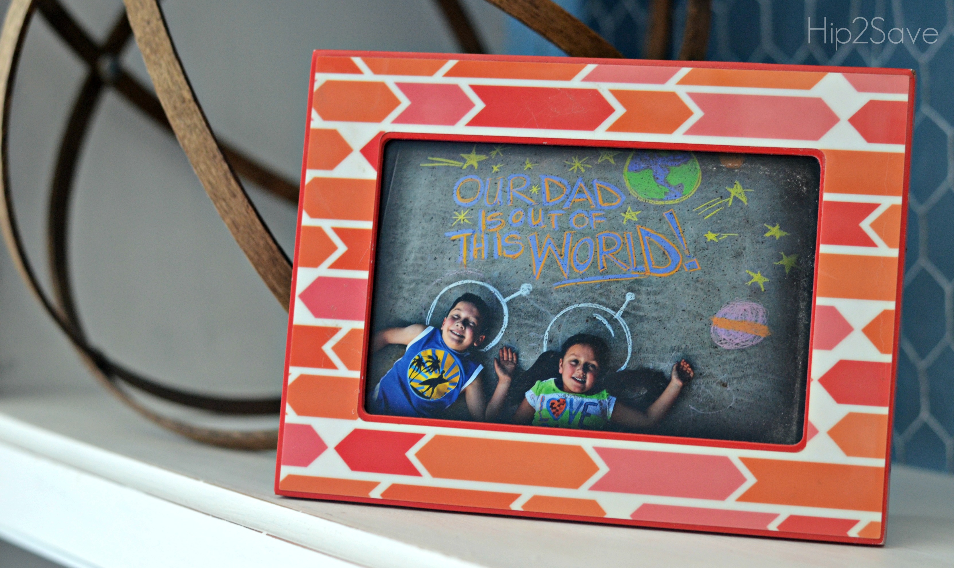 Sidewalk Chalk Photo Ideas for Father's Day • Hip2Save