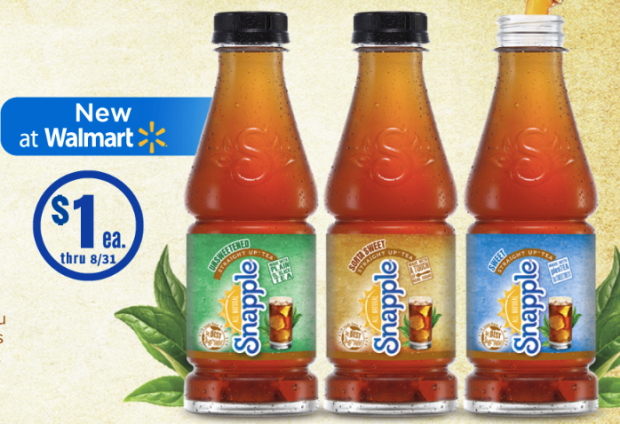 *NEW* Buy 2 Get 1 FREE Snapple Straight Up Teas Coupon = Only 67¢ Each ...