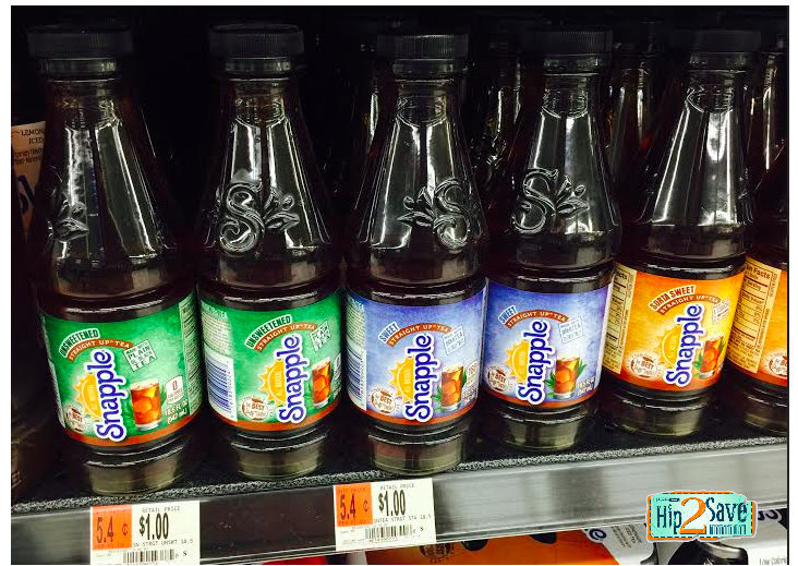 Walmart: Snapple Straight Up Tea ONLY 67¢ Each