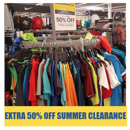 Academy Sports: Extra 50% Off Clearance Apparel