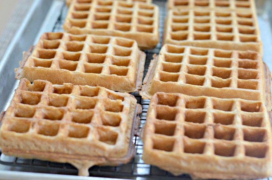 The Best Waffle Recipe to Make & Freeze | Easy Breakfast Idea