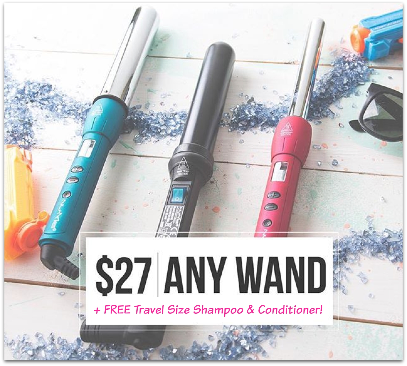 NuMe.com: ANY Curling Wand Just $27 (+ Free Travel Size Hydro Punch ...