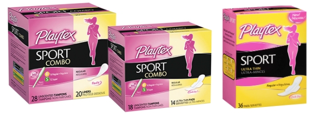 *HOT* $4/1 Playtex Sport Pads or Pads/Liners Combo Pack Coupon (Print ...