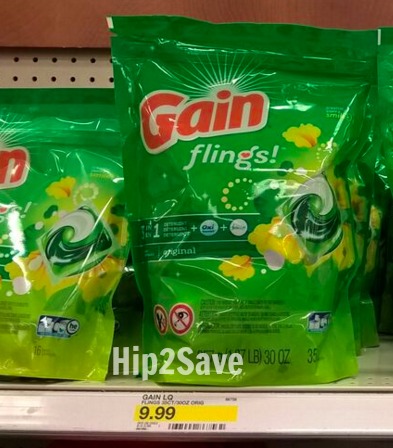 Target: Gain Flings 35 Count Package ONLY $5.49