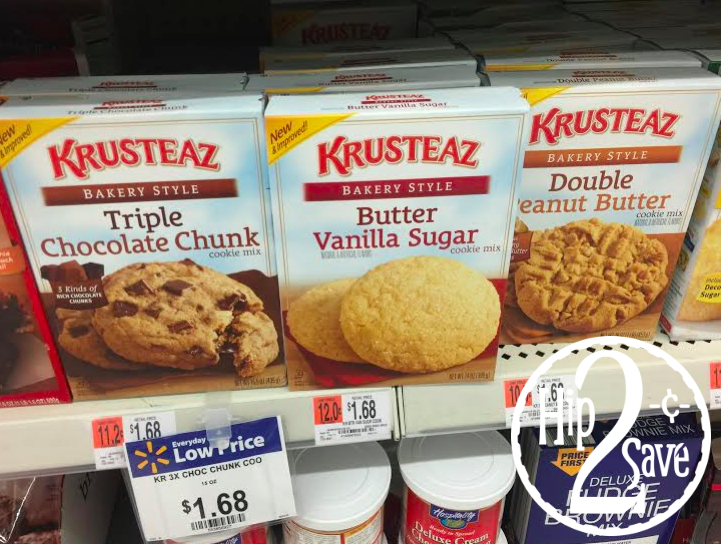 Walmart: Krusteaz Cookie Mix Only 93¢
