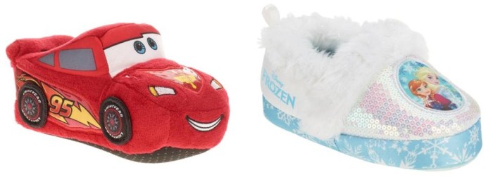 Walmart: Kids' Character Slippers Starting at $3 (Regularly $9.97)