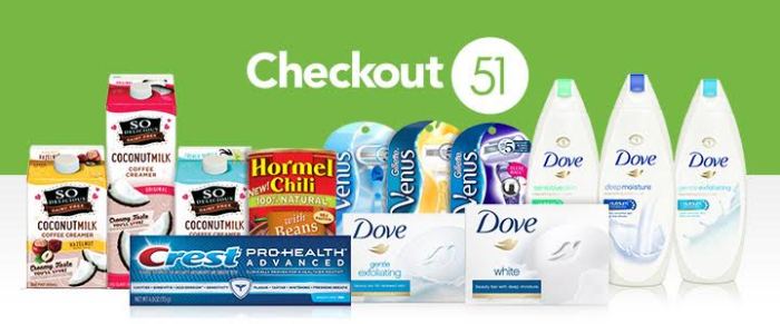 Checkout 51: New Cash Back Offers Coming 1/21 (Save on Dove, Venus & More)