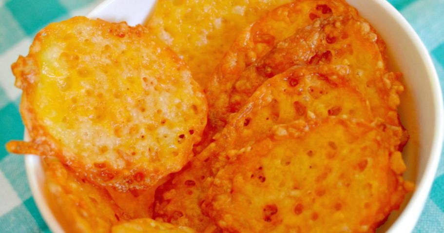 Low Carb One Ingredient Keto Cheese Snacks | Hip2Save