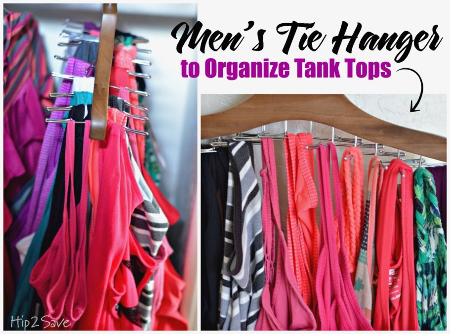 4 Easy Ways to Organize Tank Tops