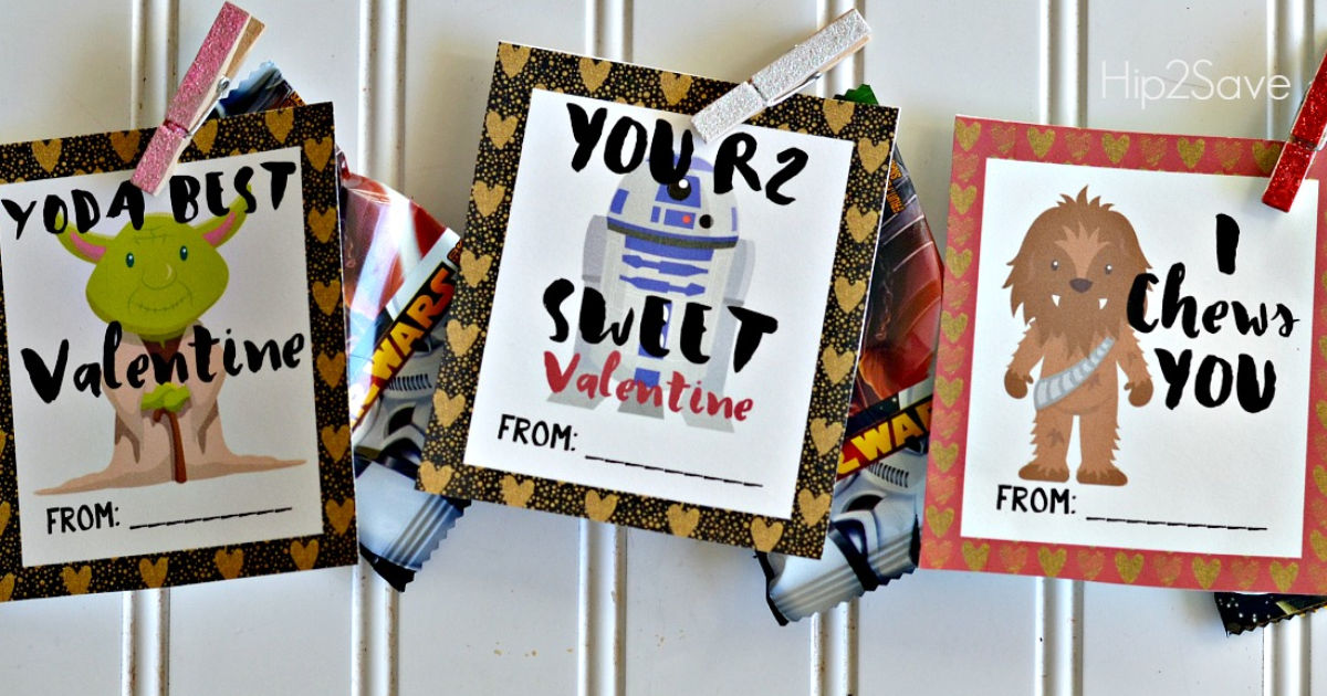 Star Wars Inspired Classroom Valentines (With Free Printables)