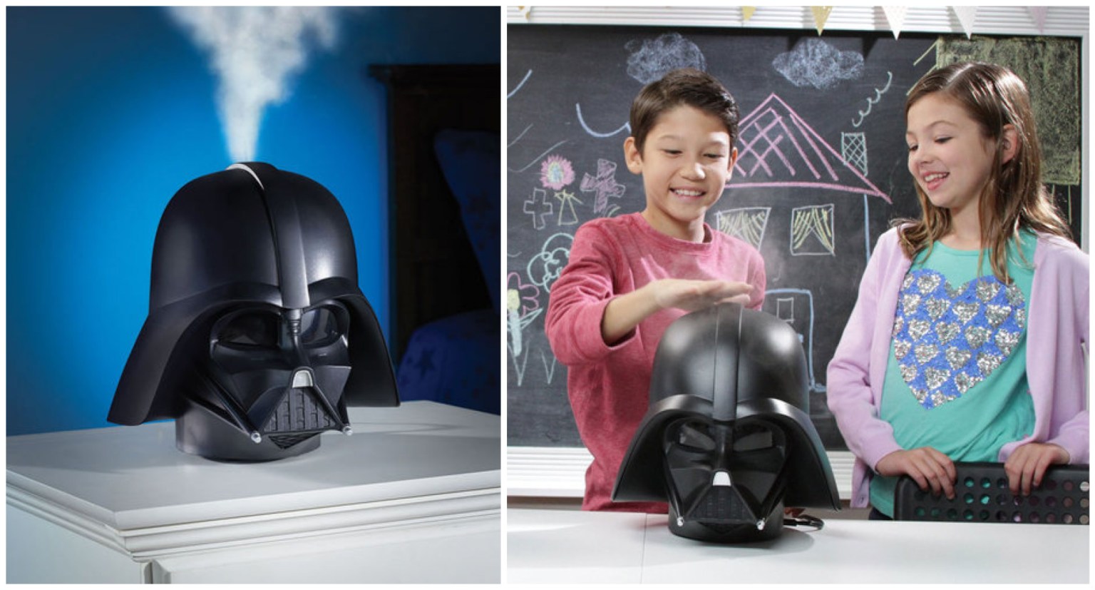 Highly Rated Emson Darth Vader Ultrasonic Cool Mist Humidifier $44.90 ...