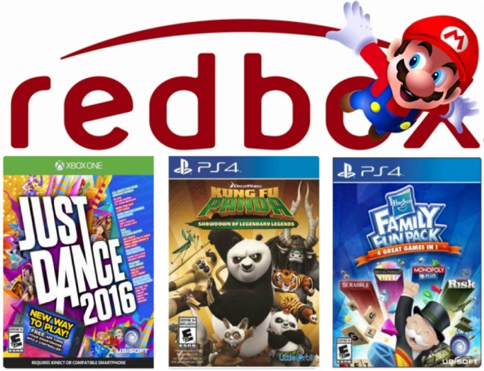 Redbox: FREE 1-Day Game Rental (Today Only)