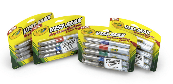 Amazon: Crayola Visimax Dry Erase Markers 24-Count Only $5.95 - Ships ...