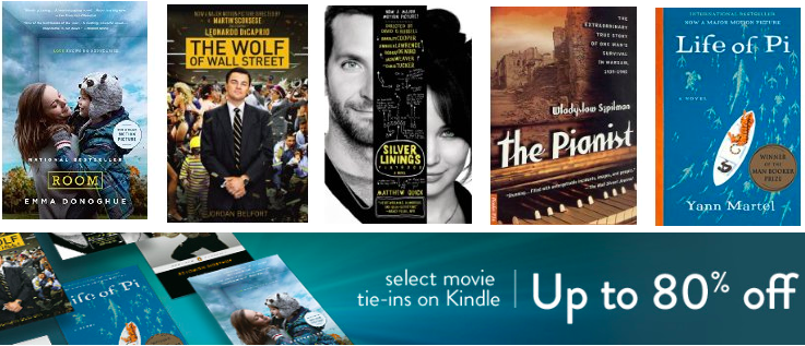 Amazon: 80% Off Movie Tie-Ins Kindle eBooks (Books Made Into Oscar ...