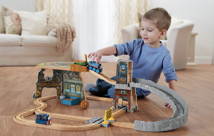 Thomas & Friends Wooden Railway Fossil Run Train Set ONLY $34.98 ...