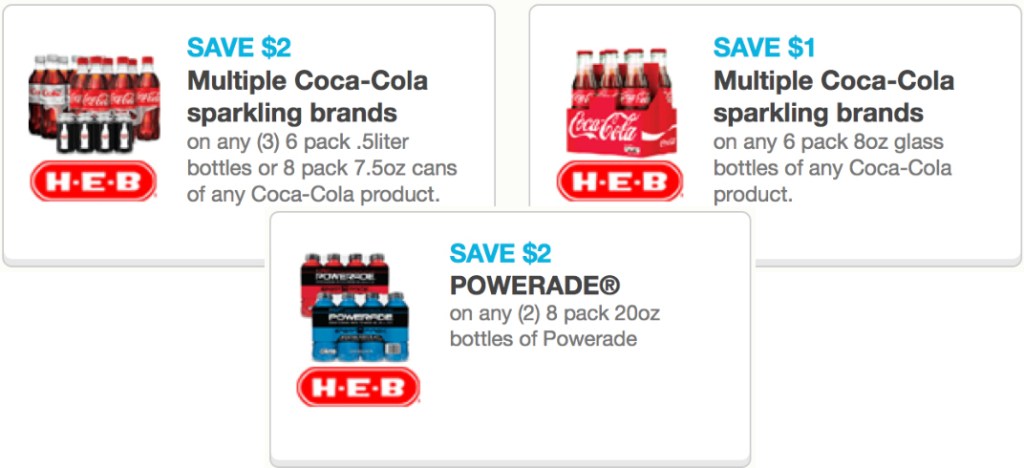 RARE $5 in Coca-Cola and Powerade Coupons