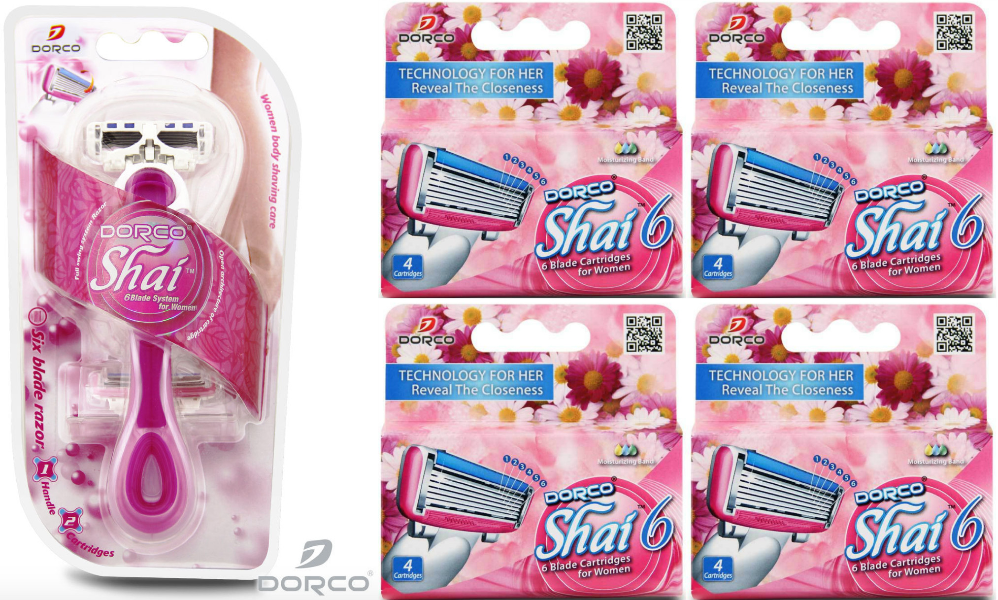 Dorco Shai 6 System ONLY $2.99 Shipped (Or Shai 6 System + 16 Extra ...