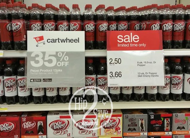 Target: Dr. Pepper & Pepsi 12-Pack Cans Only $2.38 - No Coupons Needed!