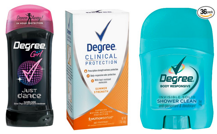 Amazon: Lots of Discounts on Degree Deodorant