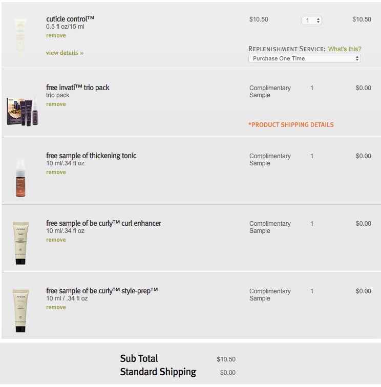 Aveda: Cuticle Control Gel + 4 Free Samples Only $10.50 Shipped ...