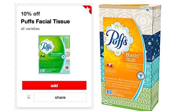 Target: Puffs Tissue Multi-Packs 4-Count Only $2.58 (Starting April 3rd!)