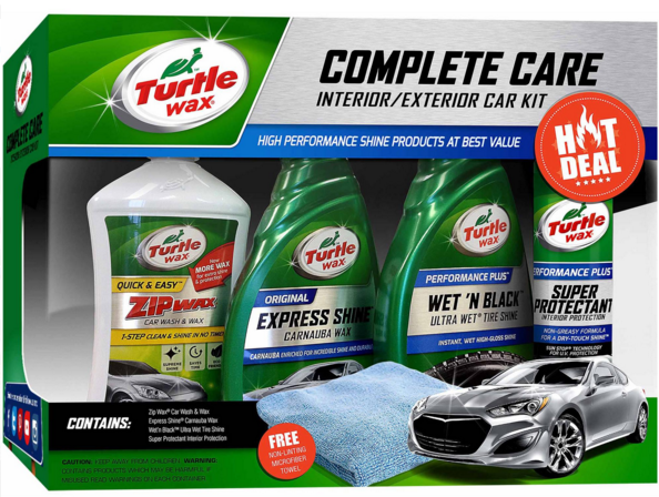 Walmart: Turtle Wax 5-Piece Complete Care Kit ONLY $6.99 (Regularly $11.88)