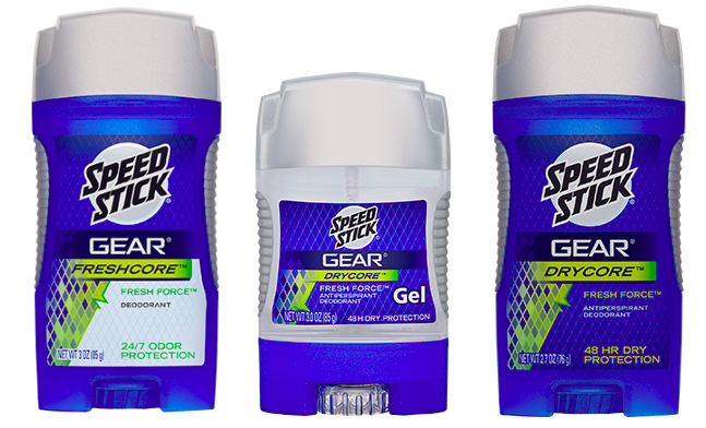 *NEW* $2/1 Speed Stick Gear Deodorant Coupon = FREE at CVS