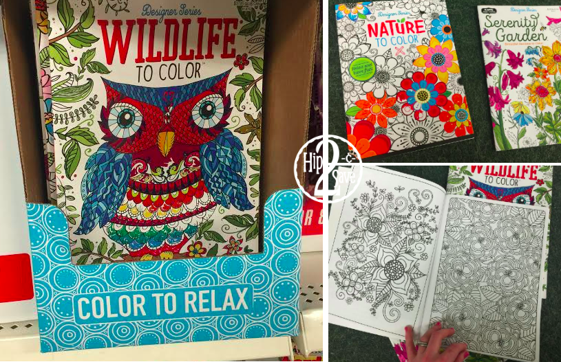 Dollar Tree: Adult Coloring Books ONLY $1
