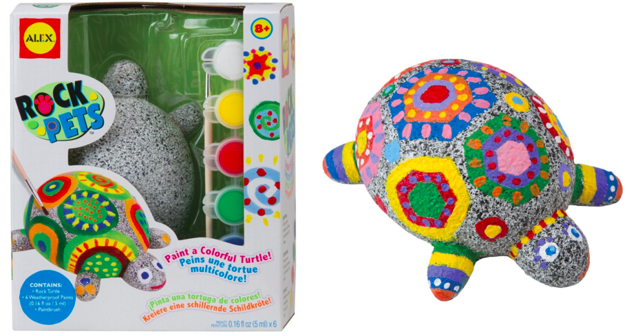 Amazon: ALEX Toys Craft Rock Pets Turtle Only $7.80 (Regularly $13)