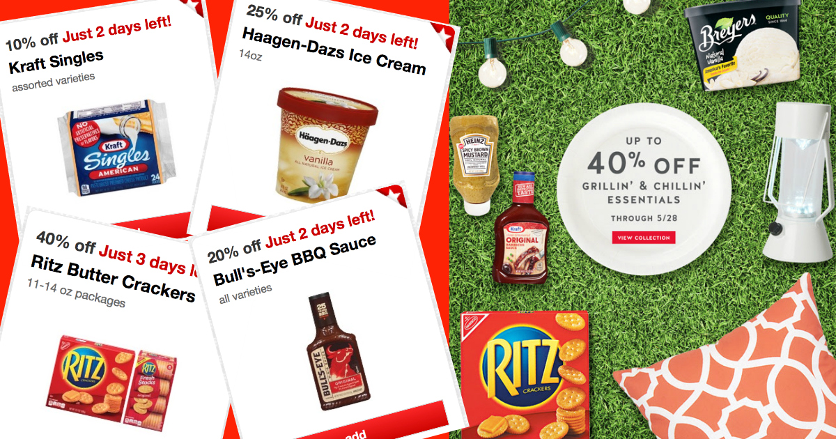 Target Cartwheel: Up to 40% Off Memorial Day Offers (Save on Kraft, BBQ ...