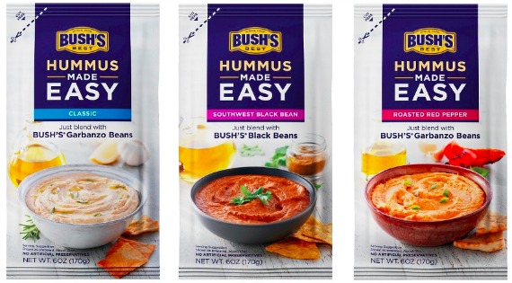 Target: Bush's Hummus Made Easy AND Black Beans or Garbanzo Beans ONLY ...