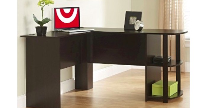 Target: L-Shaped Desk ONLY $60.40 Shipped (Regularly $80.99)