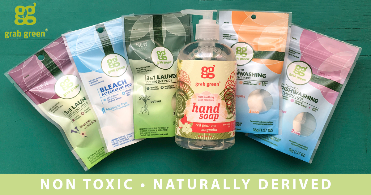 Grab Green Home Cleaning Bundle ONLY $6.99 Shipped ($11.25 Value)