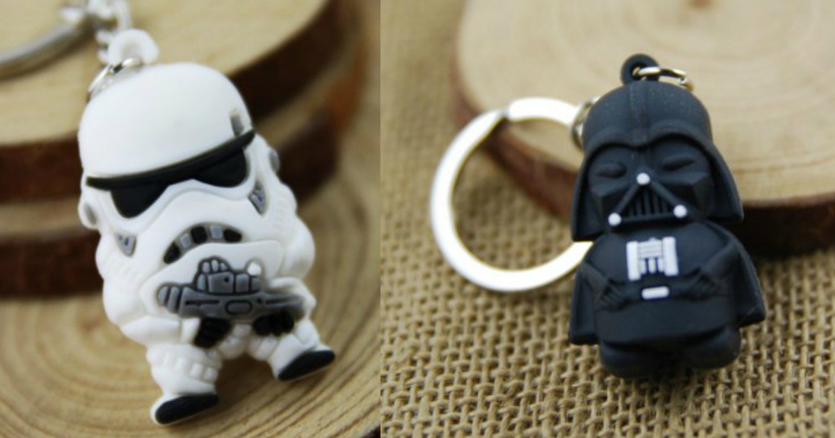 Star Wars Key Ring Pendants Only 39¢ Shipped