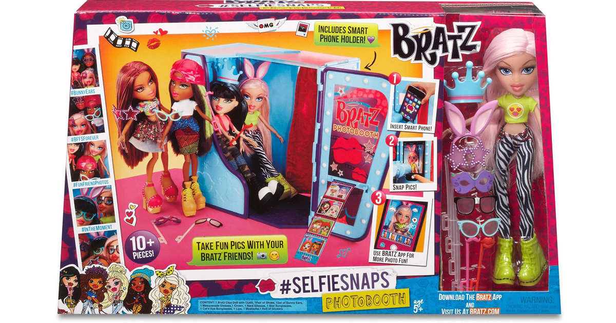 Walmart.com: Bratz #SelfieSnaps Photobooth with Doll Only $14.88 ...