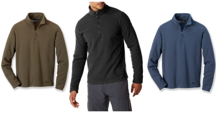 REI Men's Fleece Pullover Only $19.73 (Reg. $50)