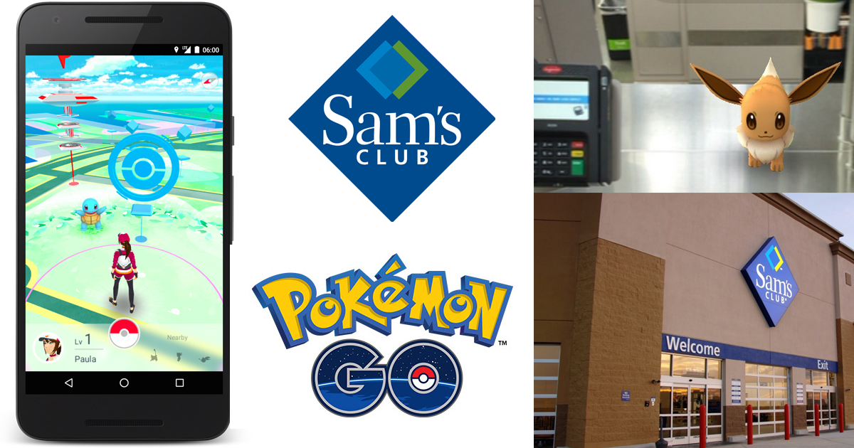 Are You a Pokemon Go Player? Score FREE Sam's Club Shopping Pass AND ...
