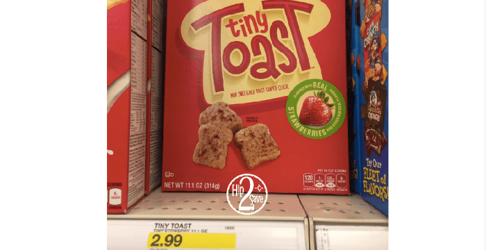Target: Tiny Toast Cereal ONLY $1.24