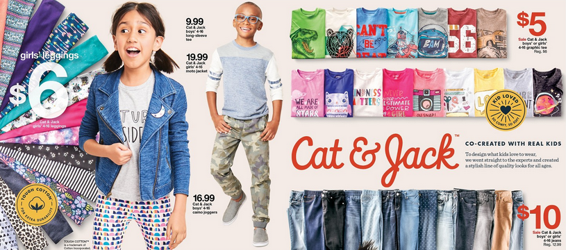 Target: $5 Off $25 Cat & Jack Clothing Purchase (New Kid's Line w/ One ...